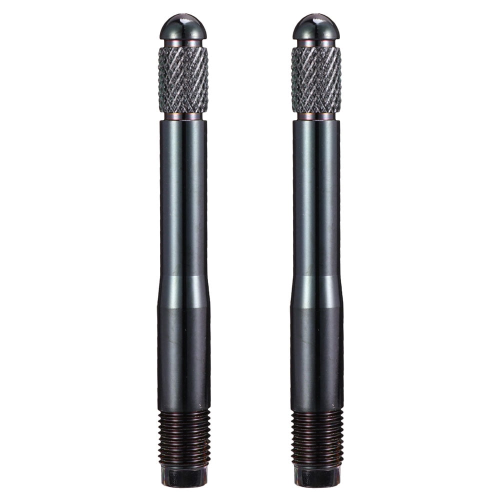 WEUVEB 2Pcs Black Car Wheel Pin Guide Tool Heavy Duty Stainless Steel ...