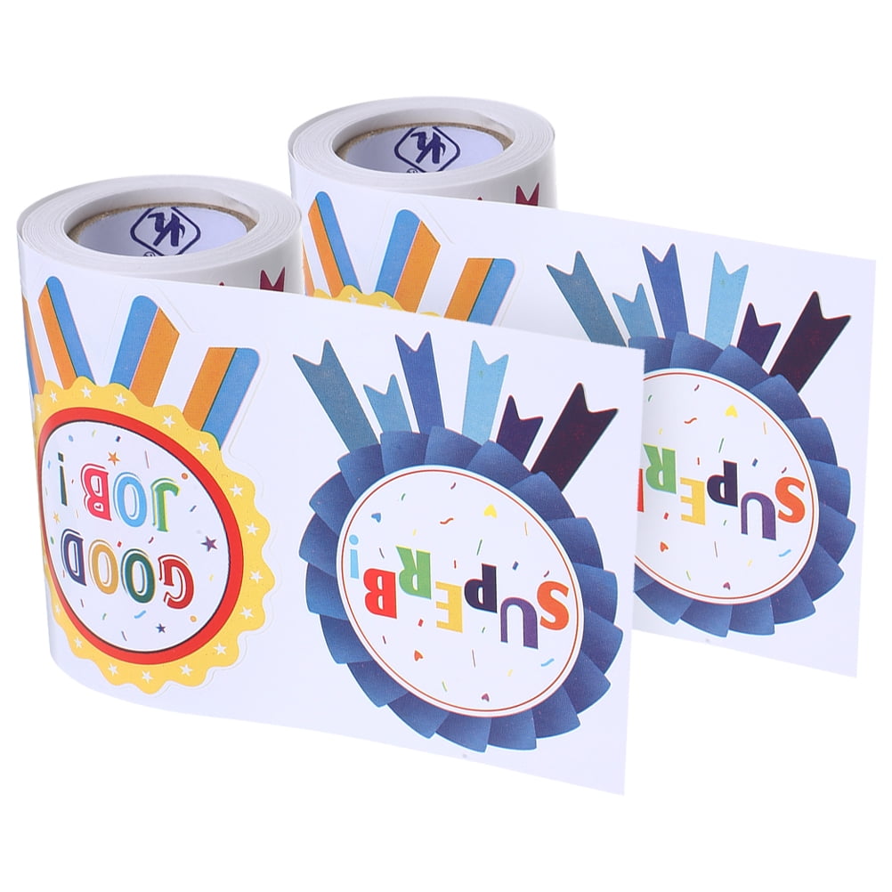 WEUVEB Motivational Reward Stickers for Students Adhesive Badge Labels ...