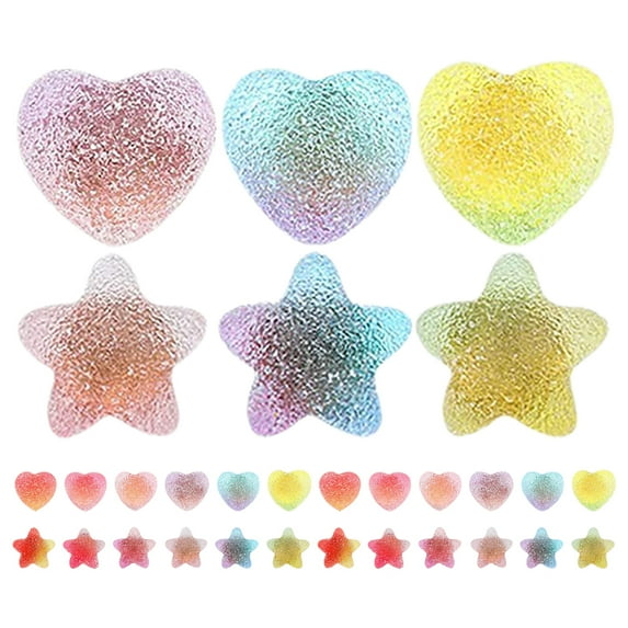 WEUVEB Creative Thumbtack Star Pushpin Gradient Candy Color 30Pcs ...