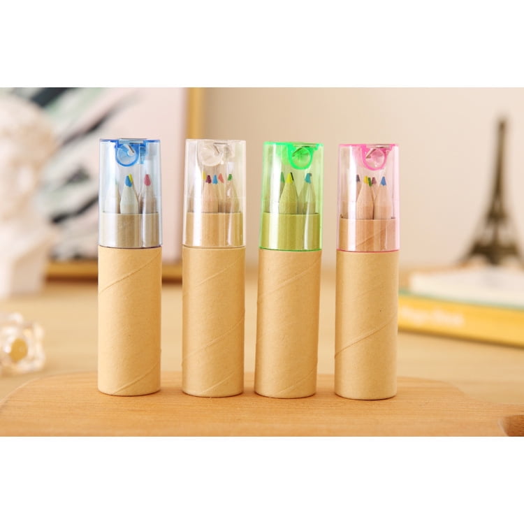 Dayesque 32 Set Mini Drawing Colored Pencils with Sharpener Portable ...