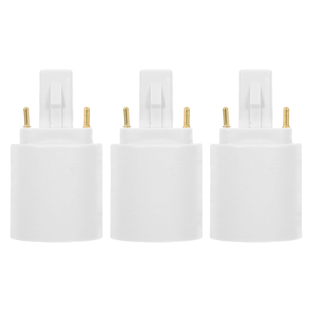Dayesque 3pcs G24d to E27 2-Pin Light Socket Converter Lamp Base ...