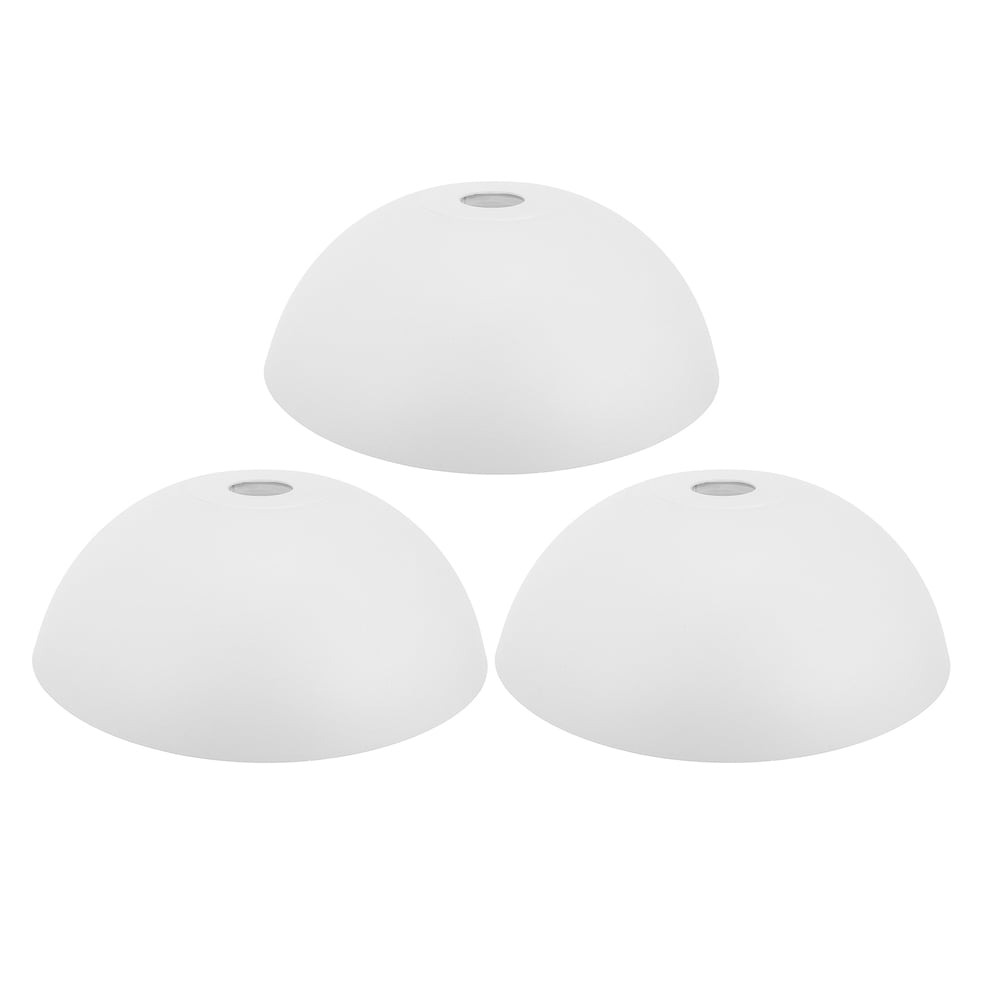 Dayesque 3pcs White Plastic Mushroom Lampshade for Floor Globe Dome ...