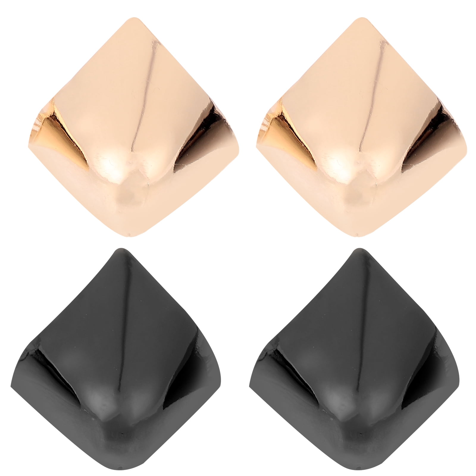 WEUVEB High Heels Caps Guard Metal 4 Pairs 1.2x0.9x0.8in - Walmart.com