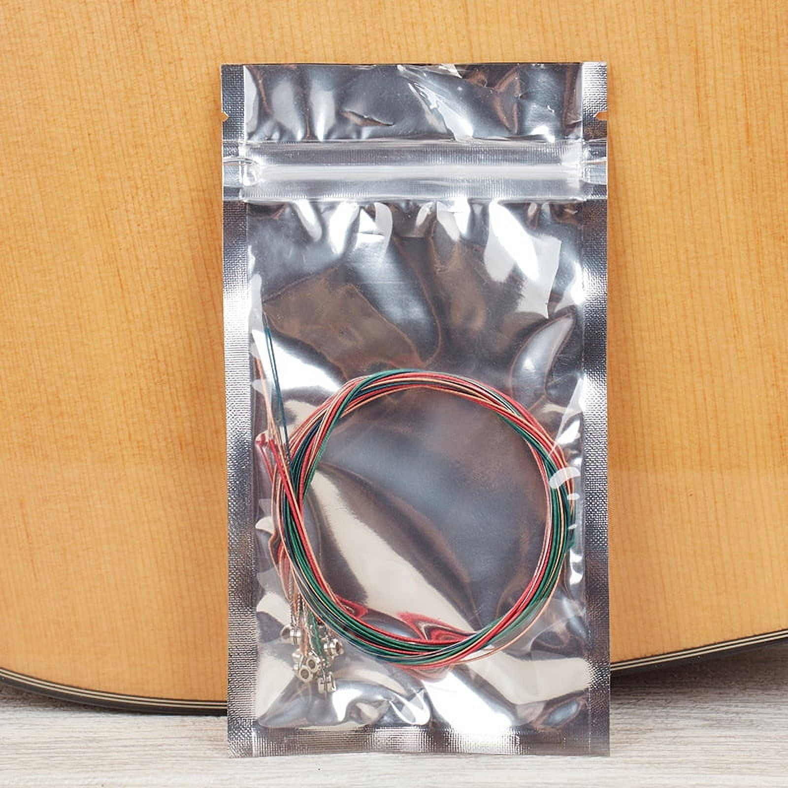 Dayesque 4 Sets Folk Guitar Strings Set With Colorful Coated Strings ...