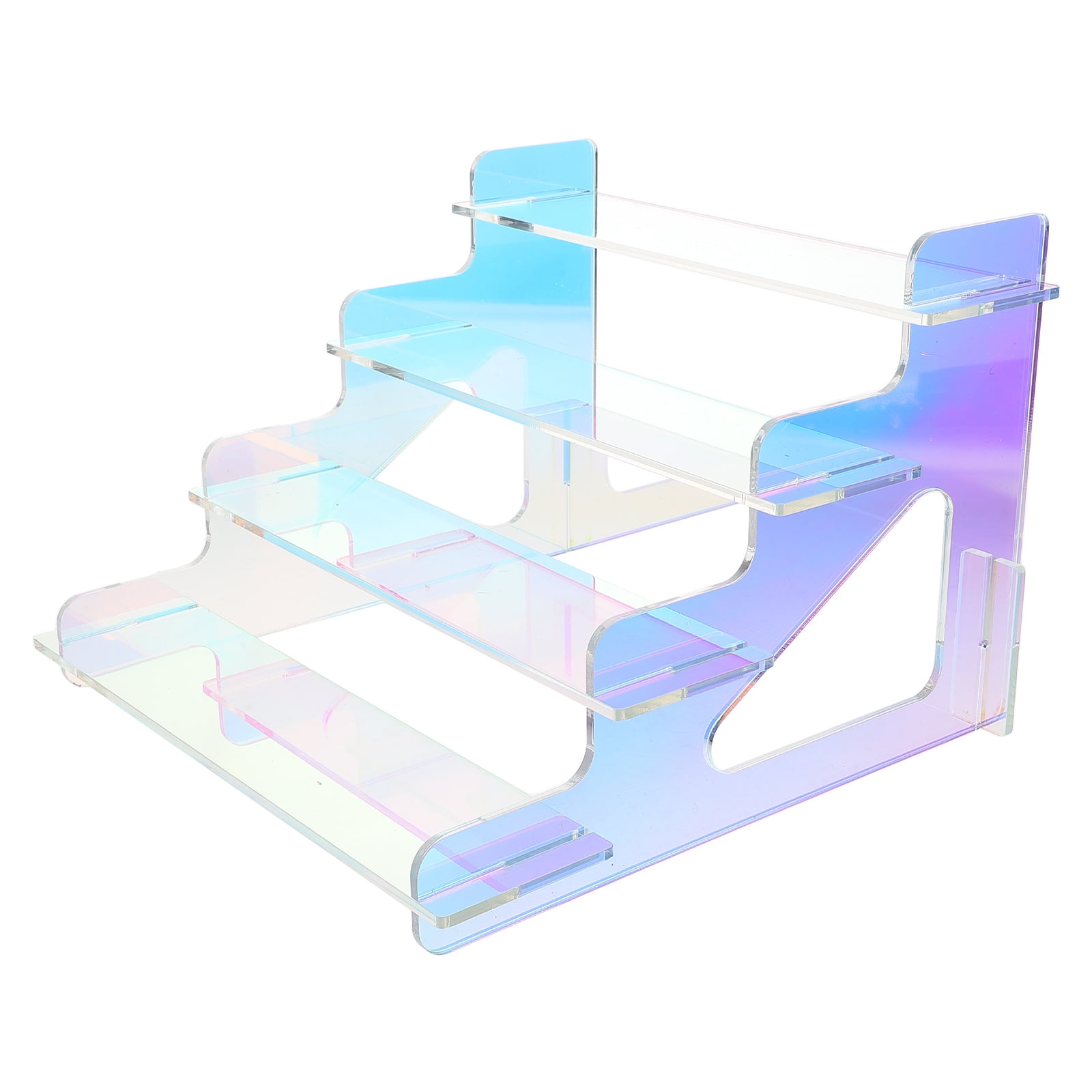 Dayesque 4-Tier Display Risers Stand Display Risers Acrylic Perfume ...