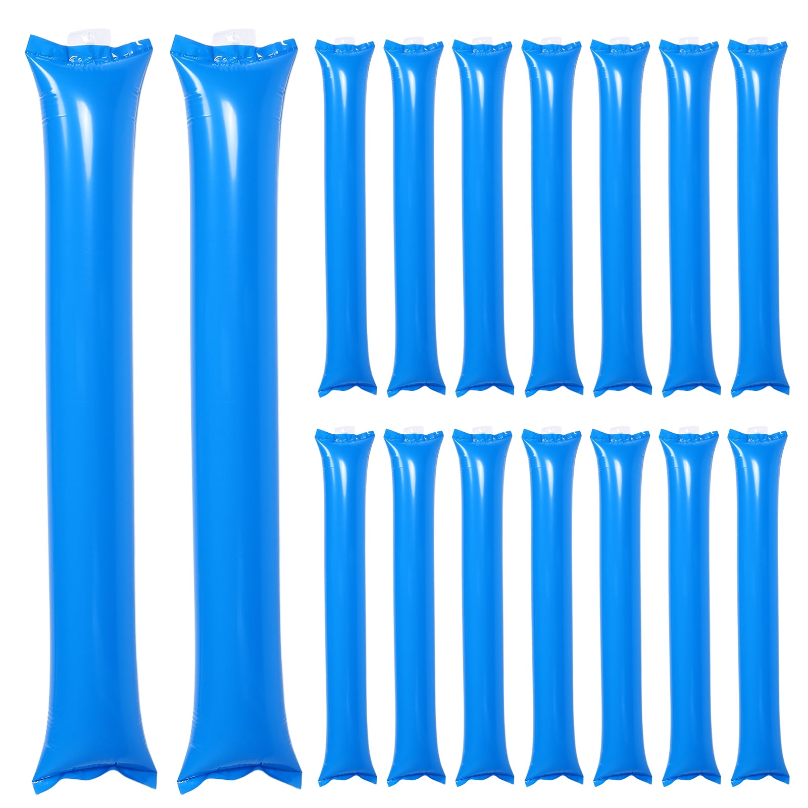Dayesque 40pcs Blue Plastic Inflatable Cheering Sticks Inflatable Boom ...