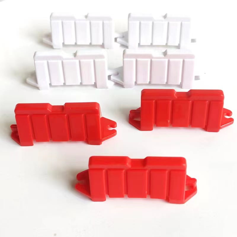 Dayesque 40pcs Kids Traffic Sign: Plastic Road Cones Barricades Street ...