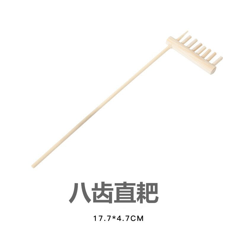 Dayesque 4PCS Mini Zen Garden Kit Wooden Rake Tools for Sand Zen Garden ...