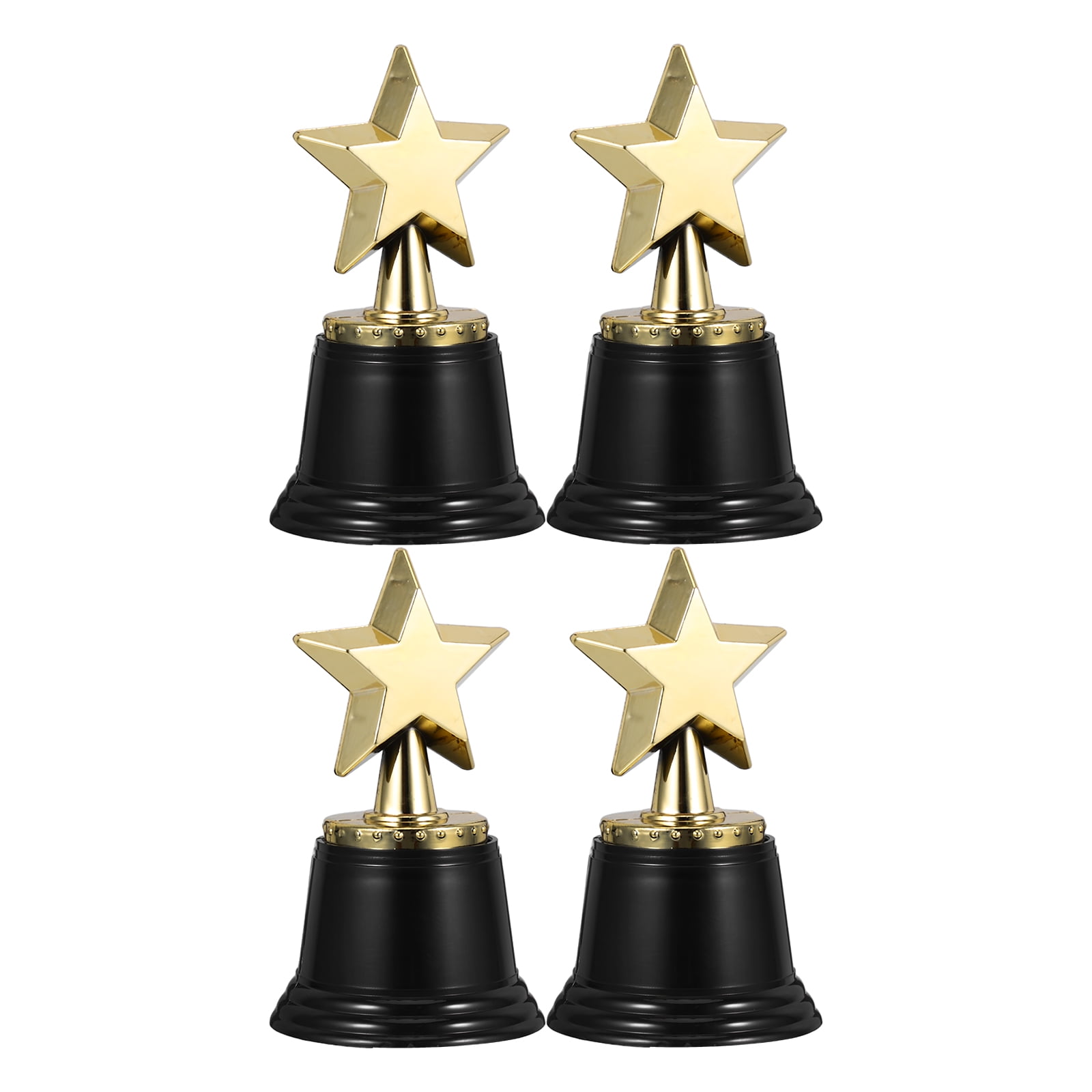 WEUVEB Trophy Plastic Reward Recognition For Kids Events 4Set 4.5X2.6X2 ...