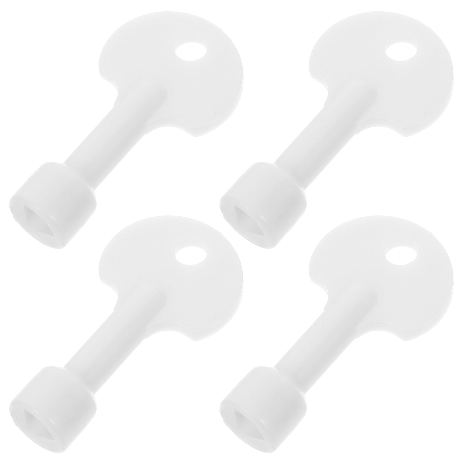Dayesque 4Pcs Outdoor Trash Bin Triangle Key Lock Plastic Key for Trash ...