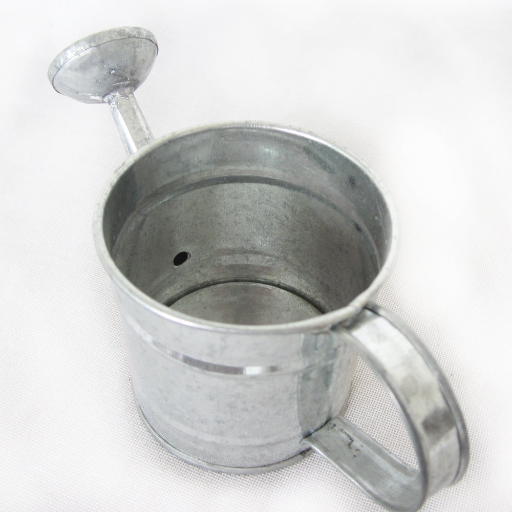 Dayesque 4pcs Decorative Small Galvanized Buckets Metal Flower Pots ...