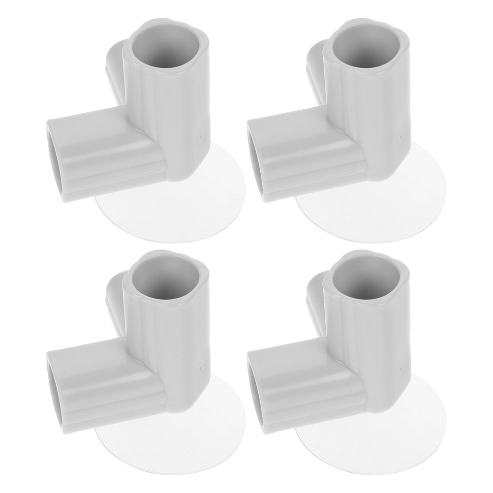 WEUVEB Fencing Gear Tee Pipe Connectors Transparent Plastic 4Pcs ...