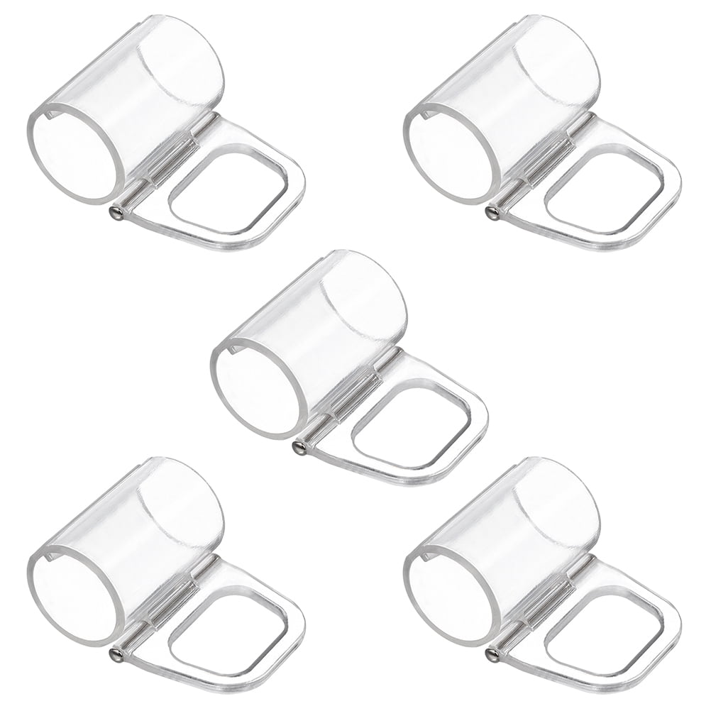 Dayesque 5 Pcs Blinds Cordless Handles Clear Plastic Roller Shades ...