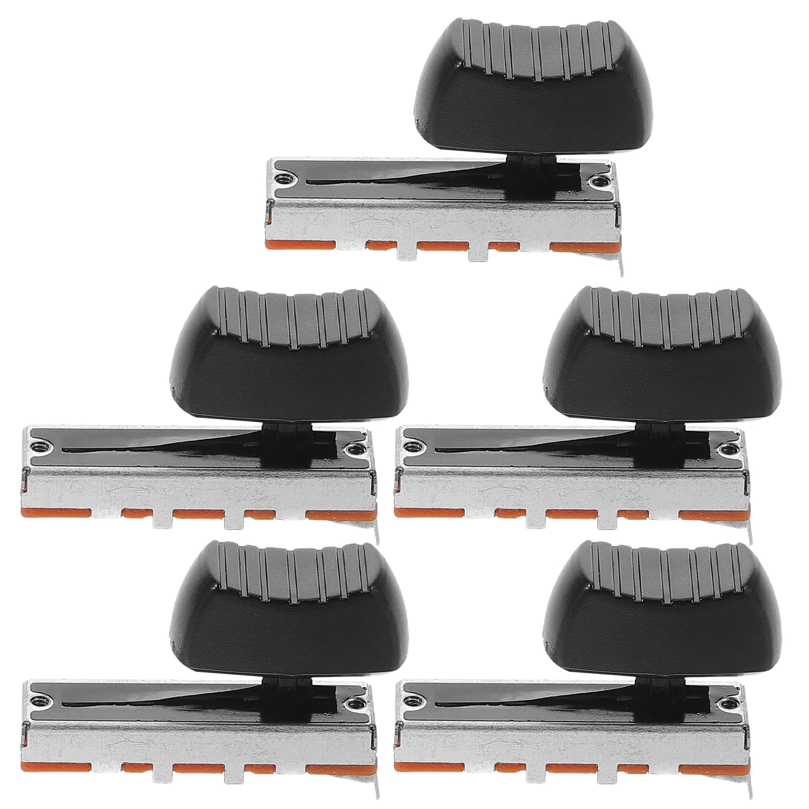 WEUVEB Black Mixer Fader Caps 5 Sets Easy Installation Compatible with ...