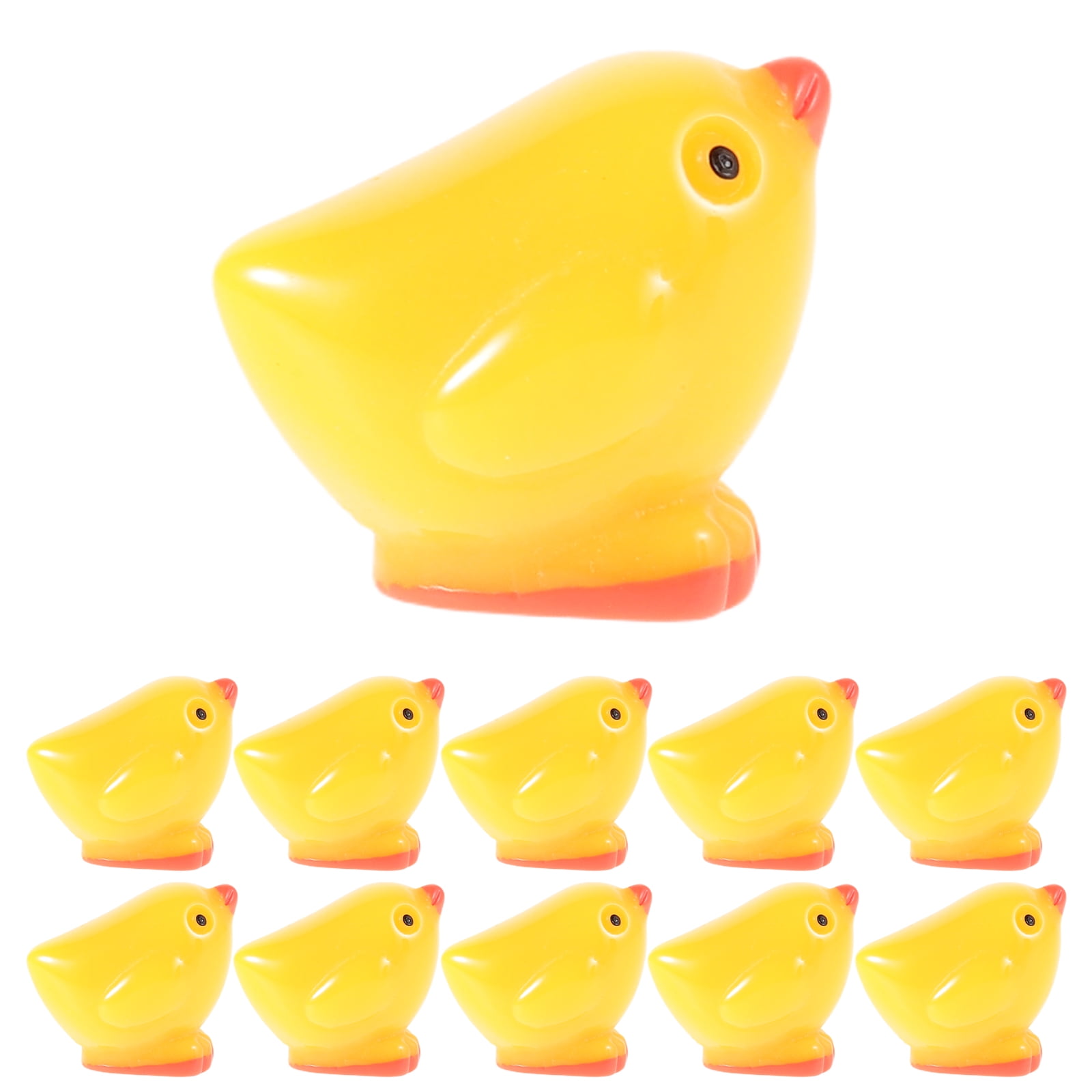 WEUVEB 50Pcs Chicken Resin Decorations for Outdoor Garden, Office, Home ...