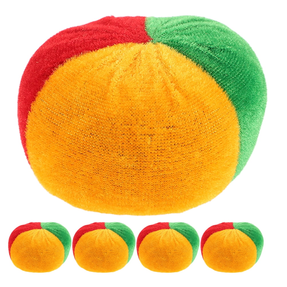 Dayesque 5PCS Sandbag Toss Game Mini Colorful Bean Bags Kids Learning ...