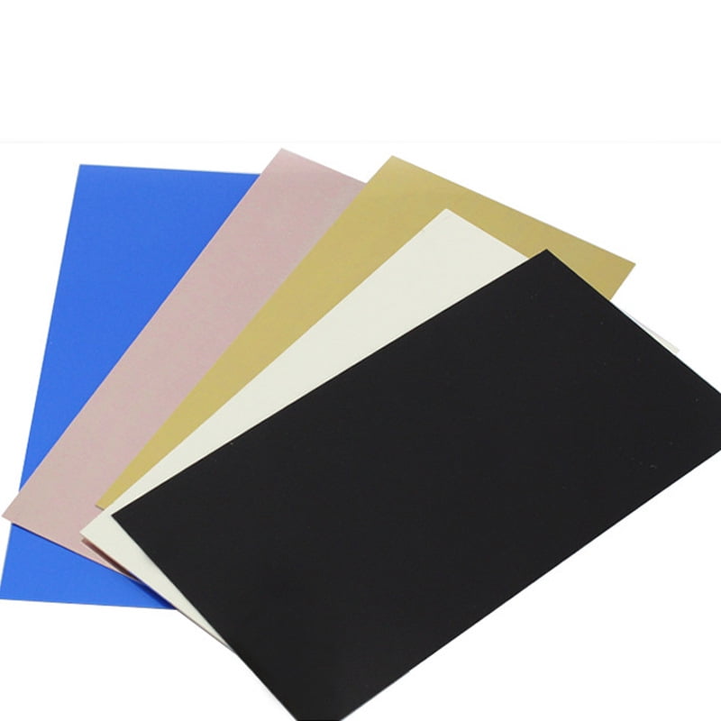 Dayesque 5pcs Anodized Aluminum Sign Plates Metal Sheets For Printing ...
