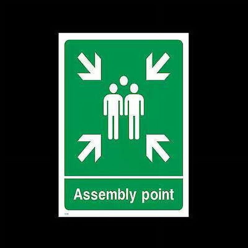 Dayesque 5pcs Self Adhesive Emergency Evacuation Area Sign Safety ...