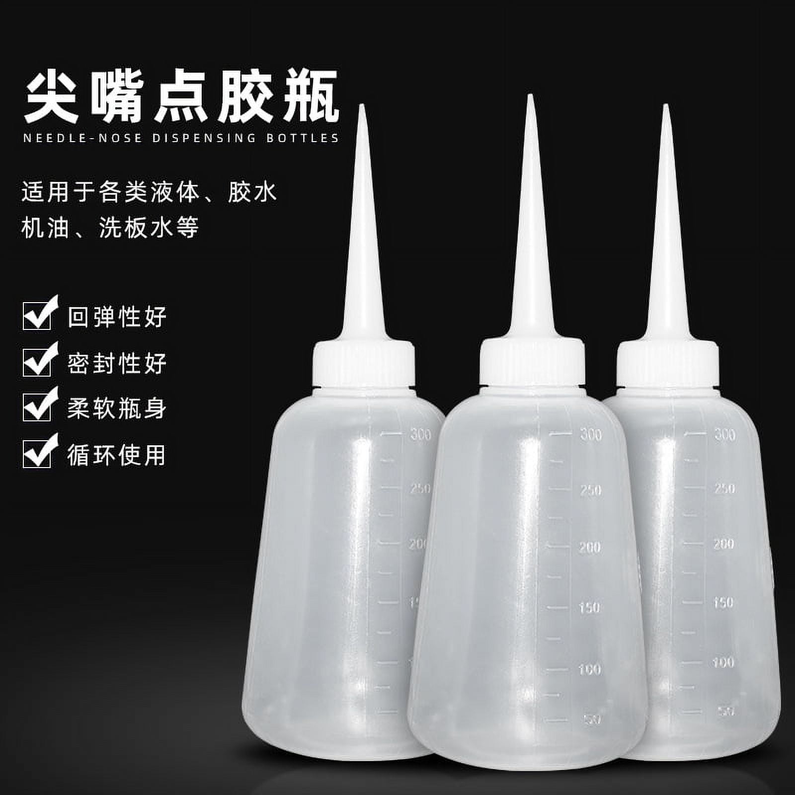 Dayesque 6 Pcs Plastic Squeeze Bottle Applicator Bottle Plastic Squeeze ...
