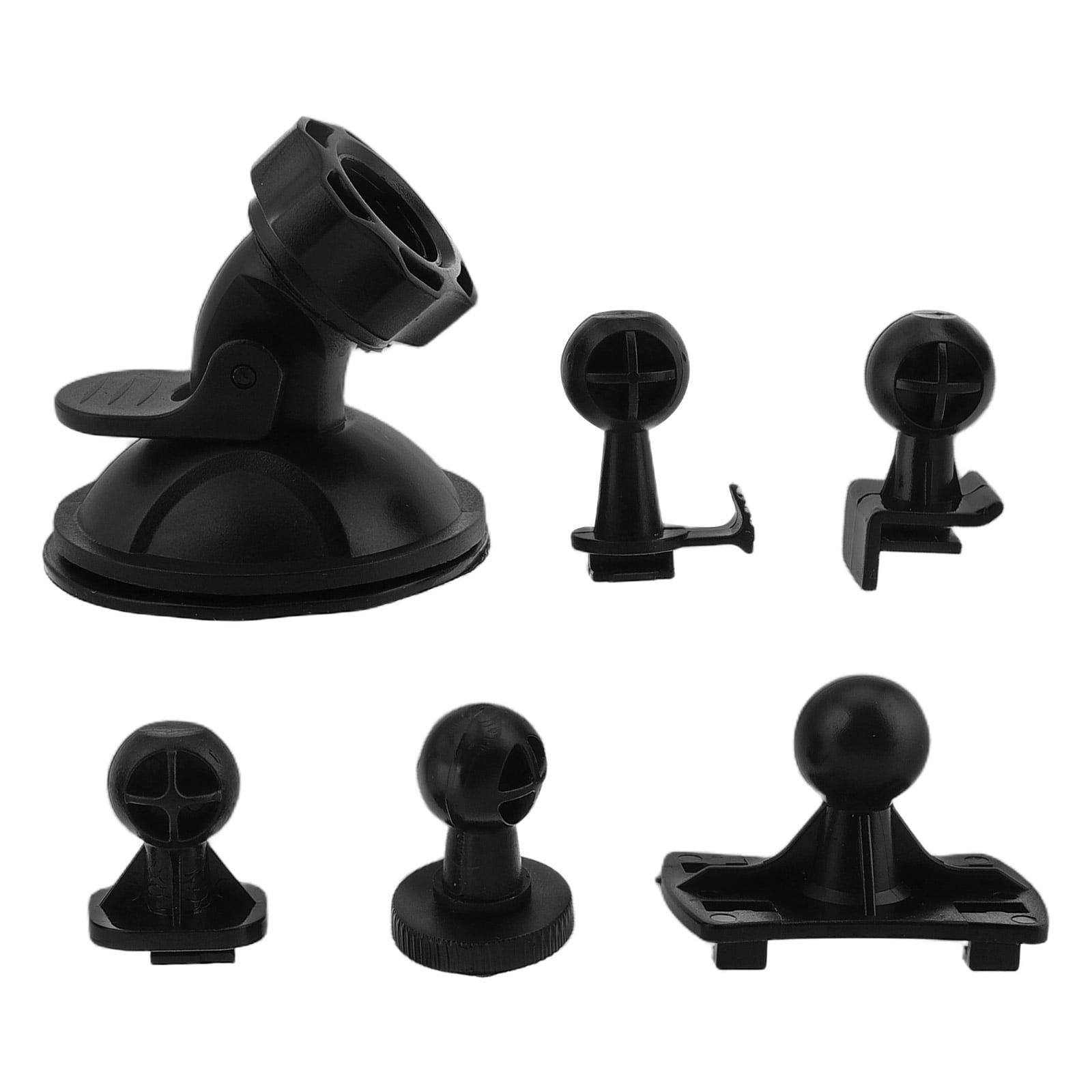 Dayesque 6pcs Plastic Car Suction Cup Mount Bracket With Screw Buckle ...