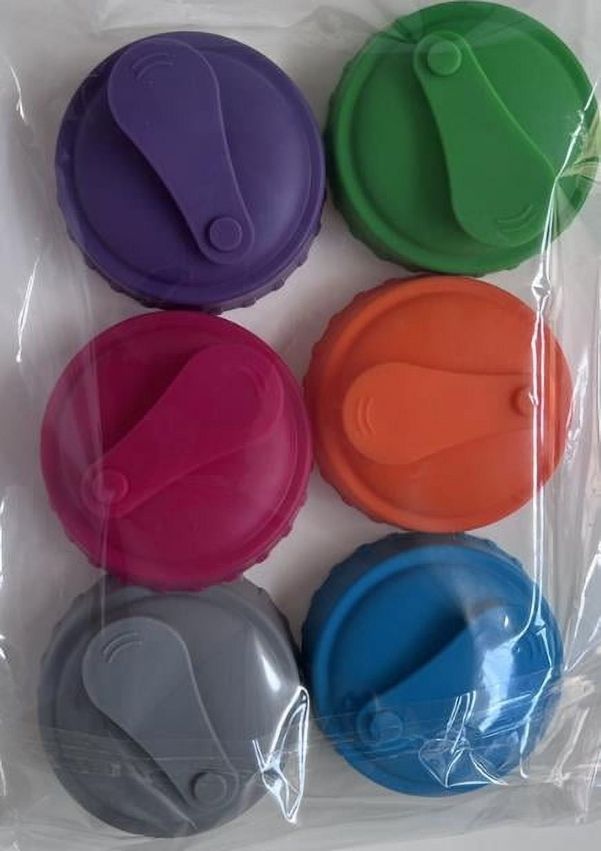 Dayesque 6pcs Silicone Bottle Stoppers for Wine Beer Soda Can Covers ...