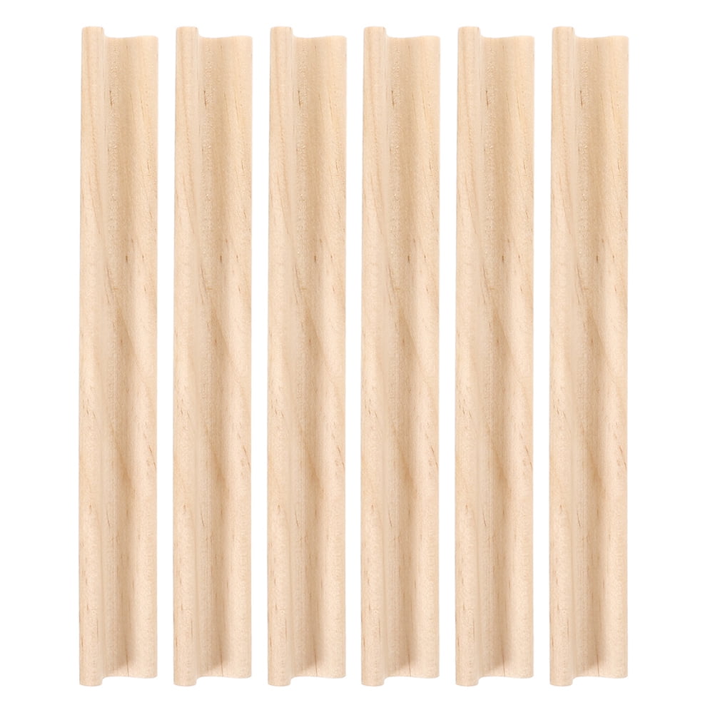 Dayesque 6pcs Wooden Tile Holders Alphabet Letters Holder Racks Word ...