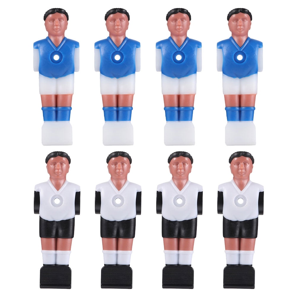 WEUVEB 8Pcs Compact Foosball Table Player Figures Resin Replacement ...