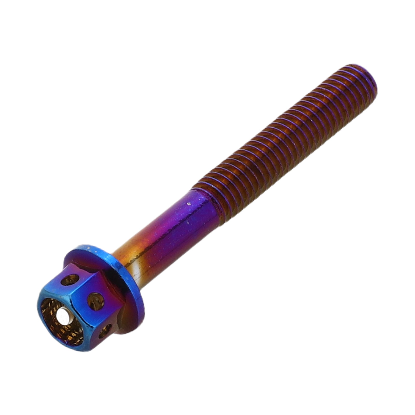 WEUVEB Motorcycle License Plate Screws Multi-Color Alloy Fasteners for ...