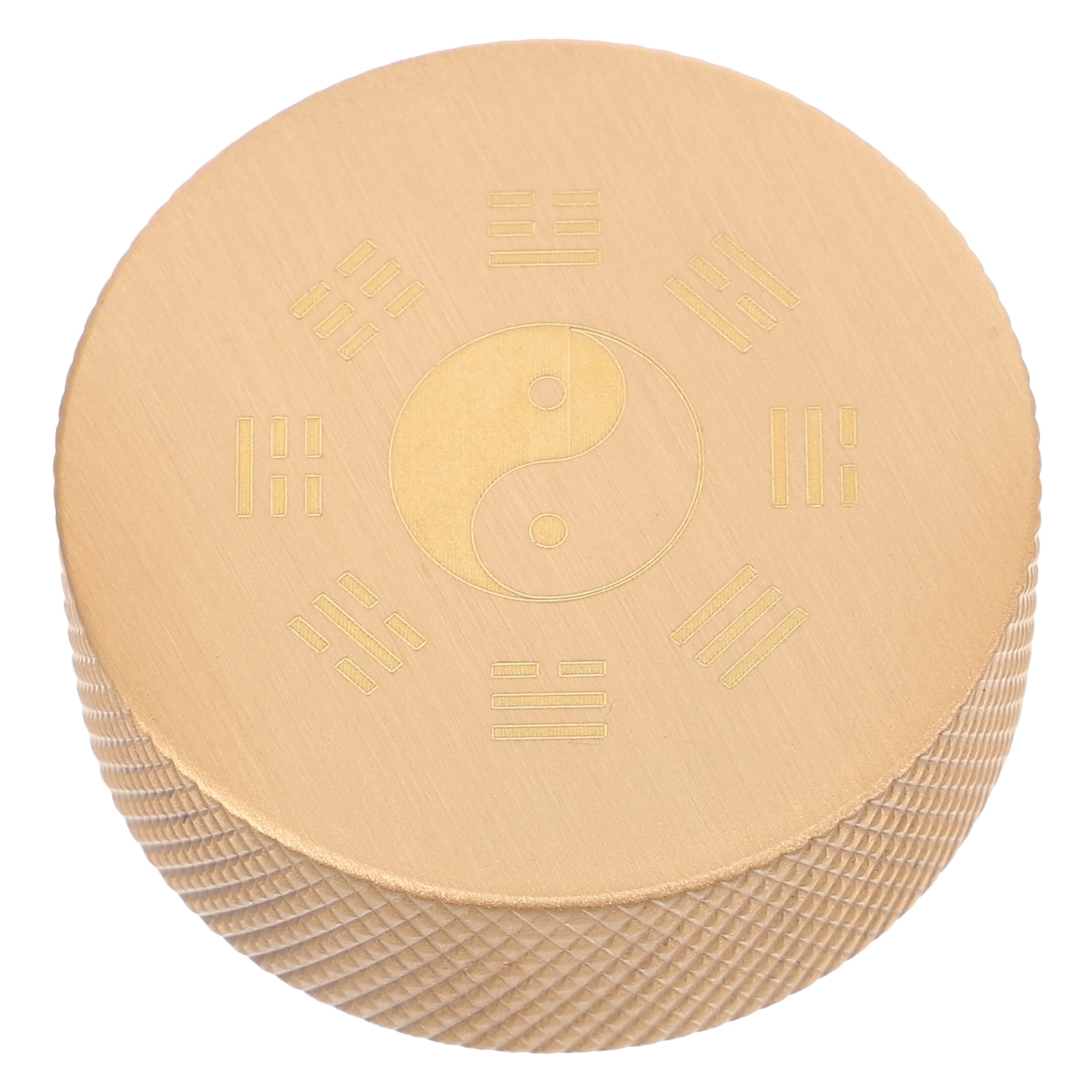 Dayesque Brass Round Block Chinese Calligraphy Traditional Paperweight ...