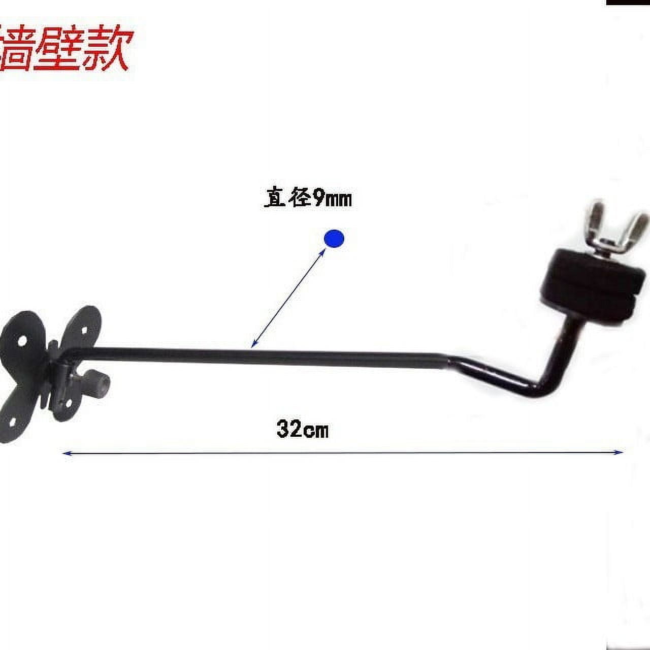 WEUVEB Cymbal Display Stand Black Metal for Garage Durable and Sturdy ...