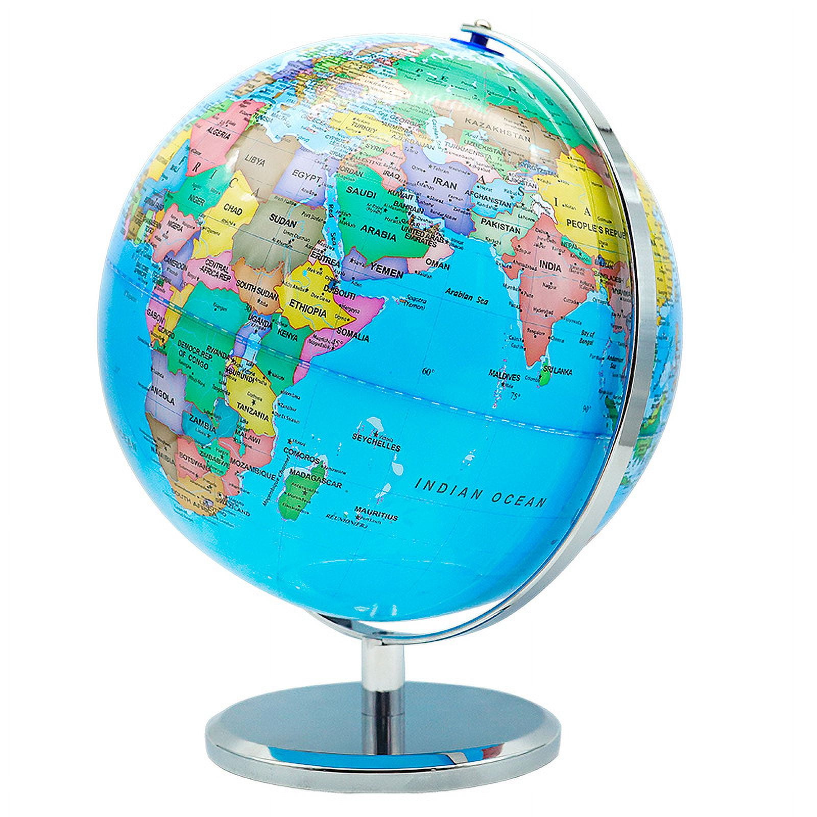 Dayesque Desk Globe for Office English Globe with Detailed Political ...