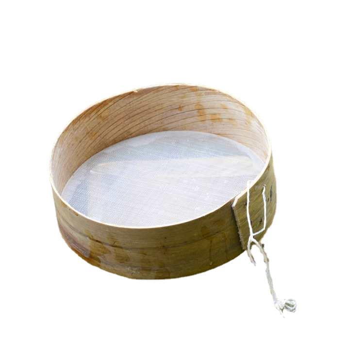Dayesque Handheld Bamboo Nylon Sifter for Baking Multi-use Fine Mesh ...
