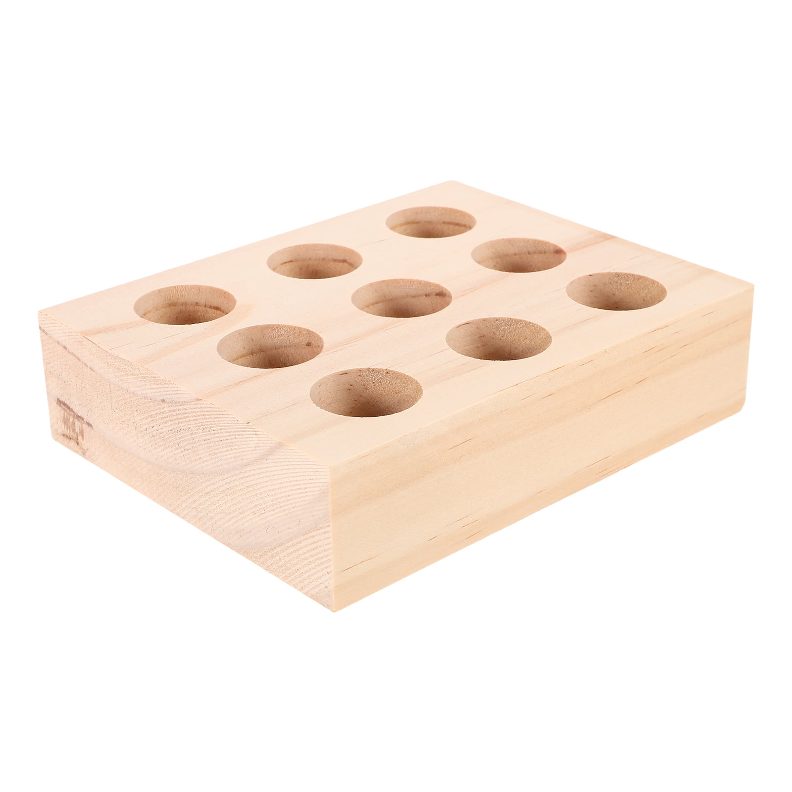 WEUVEB Insect Pin Organizer Wooden Base Beige for DIY Specimen Creation ...