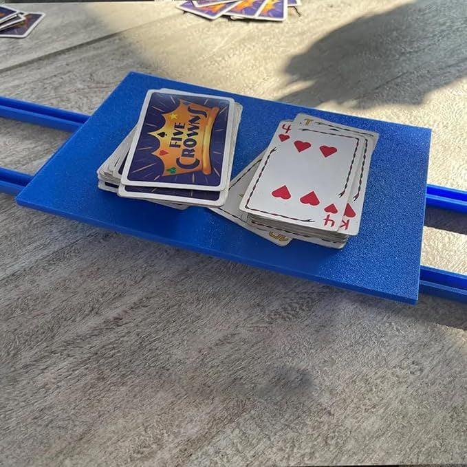 Dayesque Kids Card Glider Sliding Track Poker Card Holder Novelty ...