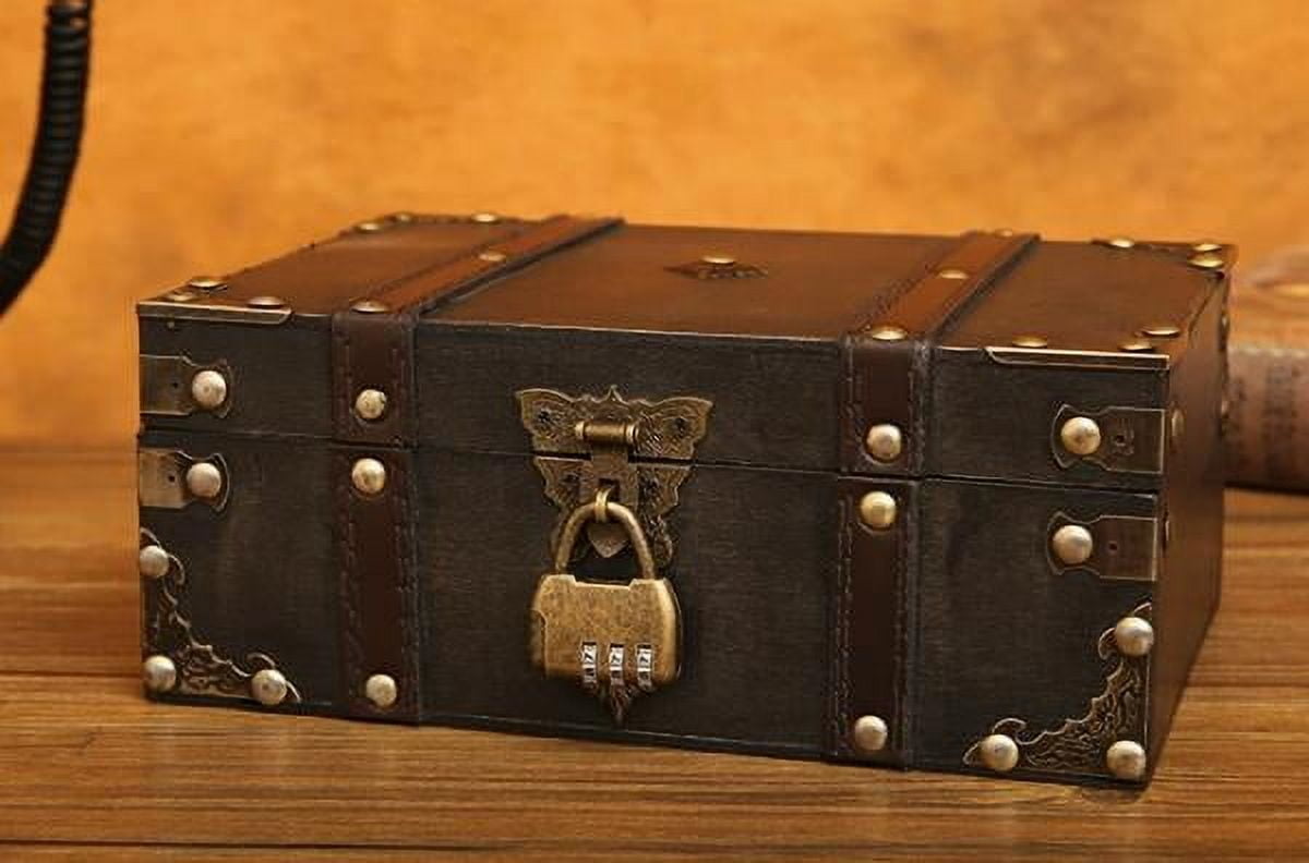 Dayesque Lockable Vintage Jewelry Box Jewelry Display Holder Desktop ...
