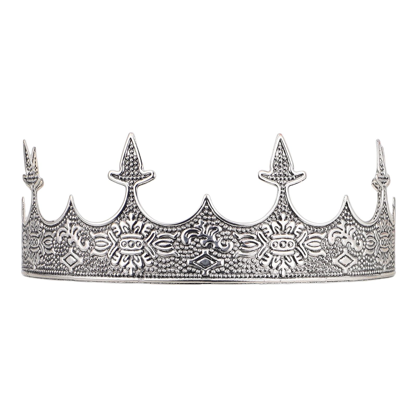 Dayesque Mens Vintage King Crown Antique Tiara Crown Adjustable Full ...