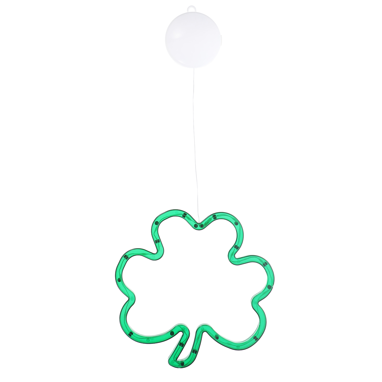 Dayesque . Patrick'S Day Shamrock Window Lights With Back Adhesive LED ...