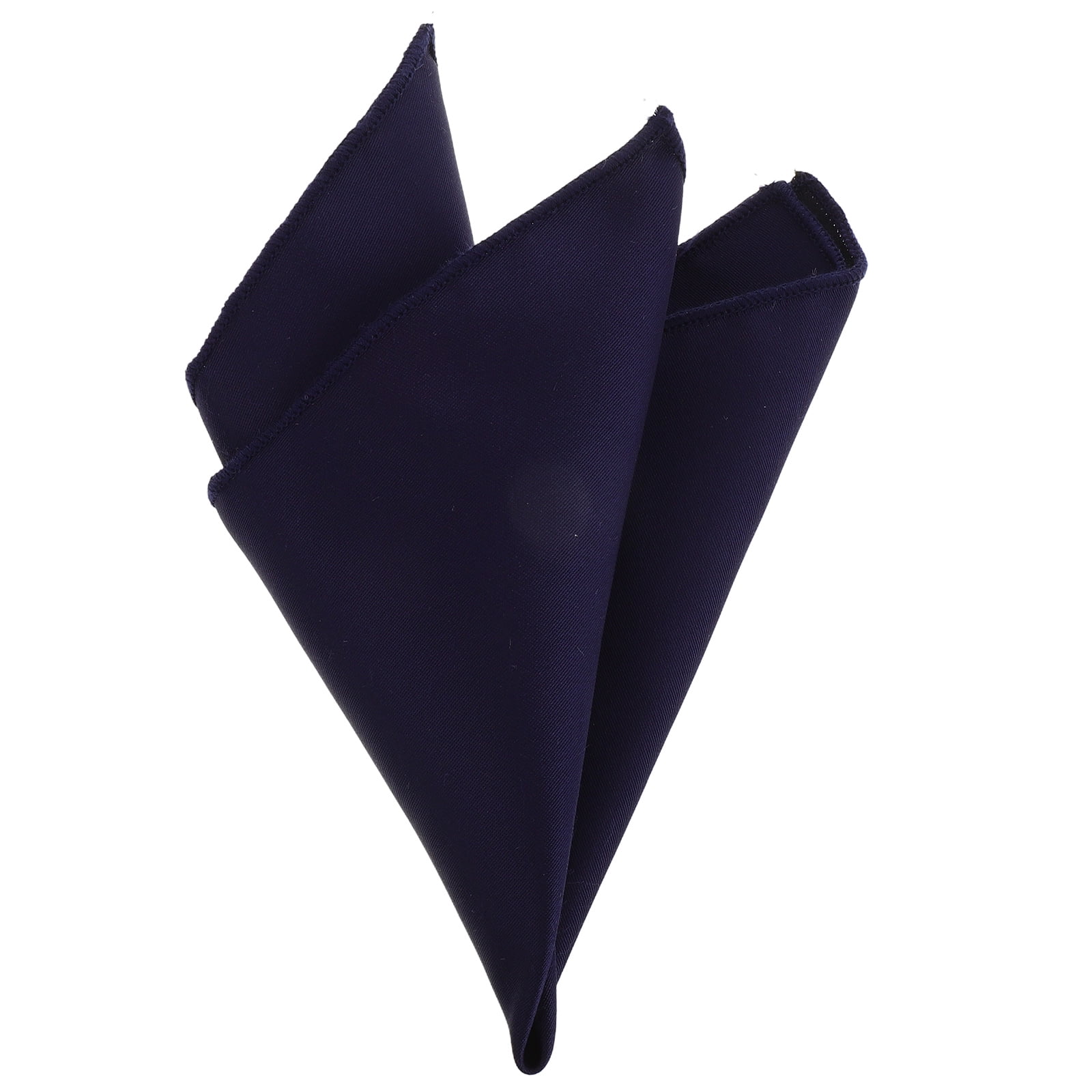 WEUVEB Handkerchief Navy Polyester 1Pack 9.1X9.1In - Walmart.com
