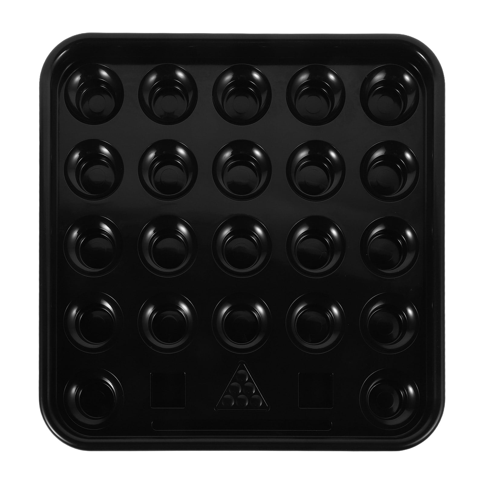 Dayesque Pool Holder Storage Tray Plastic Billiard Organizer Portable ...