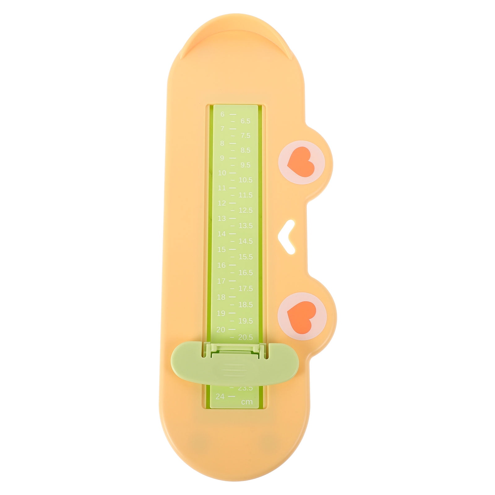 WEUVEB Toddler Shoe Sizer Light Yellow Measurement Tool for Infants and ...