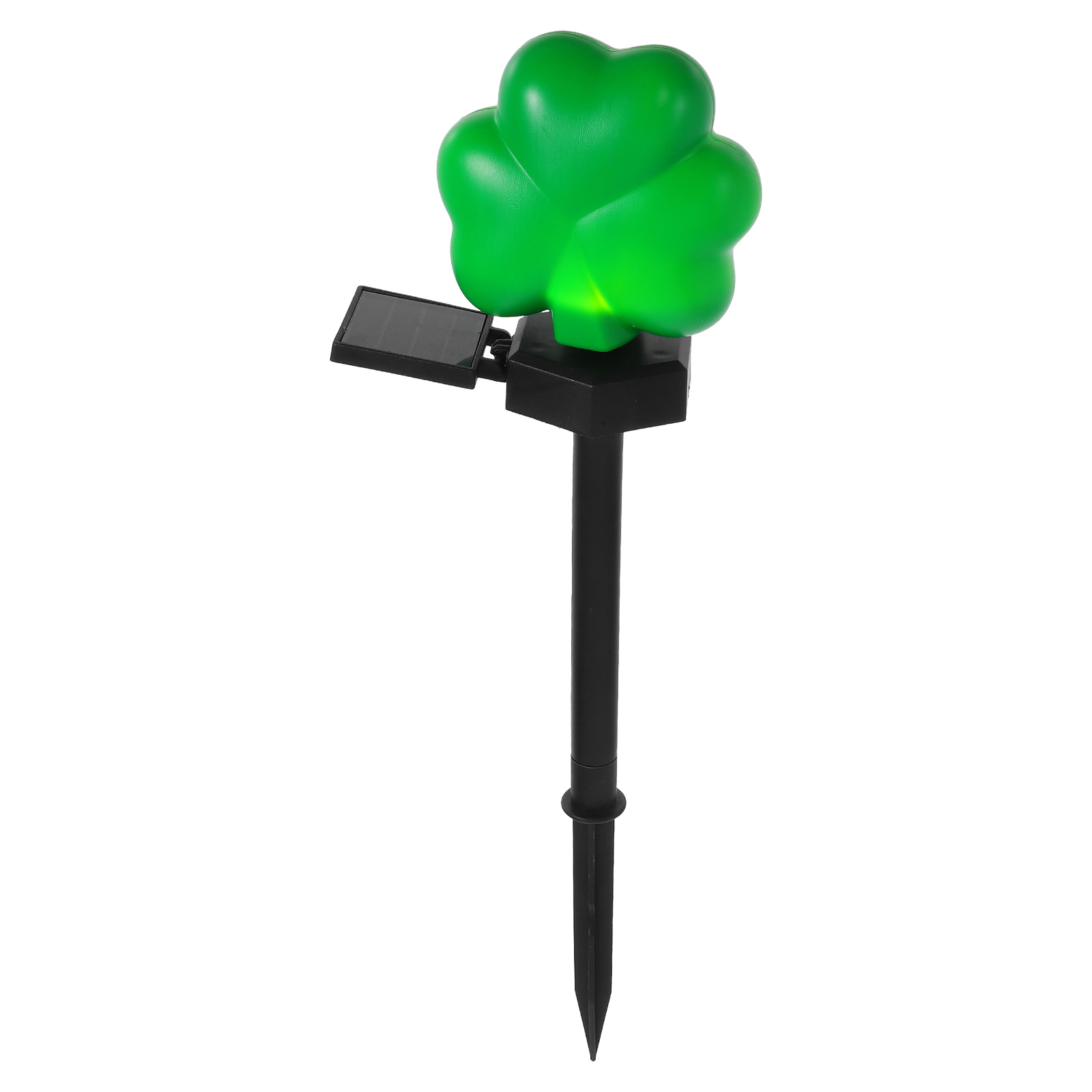 WEUVEB Shamrock Solar Lights Multi-Color for St. Patrick's Day Outdoor ...