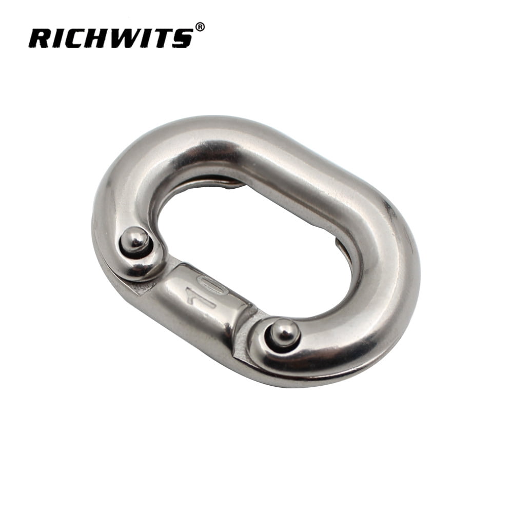 Dayesque Stainless Steel Chain Link Connector Heavy Duty Quick Connect ...
