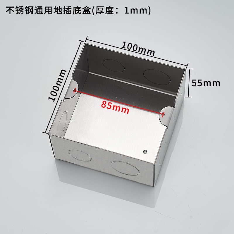 Dayesque Stainless Steel Hidden Wiring Modular Switch Box 10x10x5.5cm ...
