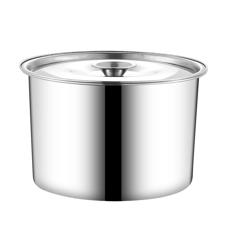 WEUVEB Stainless Steel Ice Cream Storage Box with Lid Reusable Freezer ...