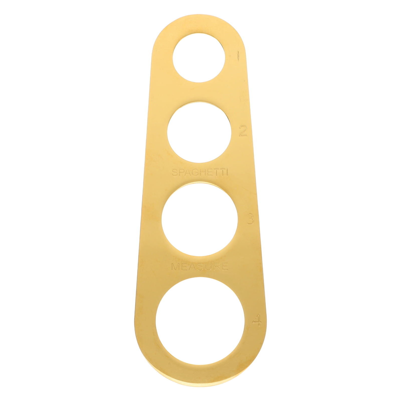 WEUVEB Stainless Steel Pasta Ruler Precise Measurement for Home Cooking ...