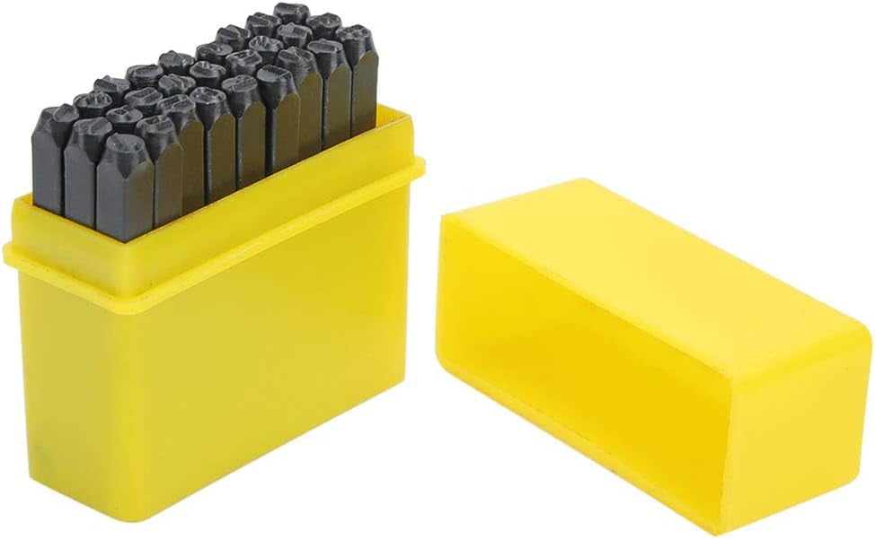 Dayesque Steel Stamp Punch Set Alphabet Metal Stamping Kit With Case ...