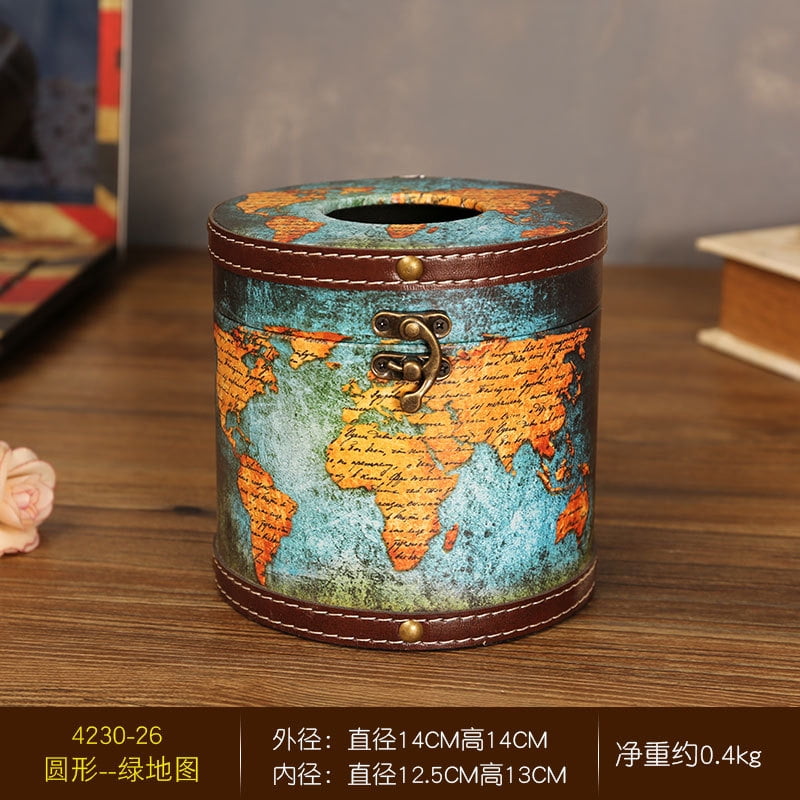 Dayesque Vehicle Cylinder Tissue Holder Car Tissue Dashboard Tissue ...