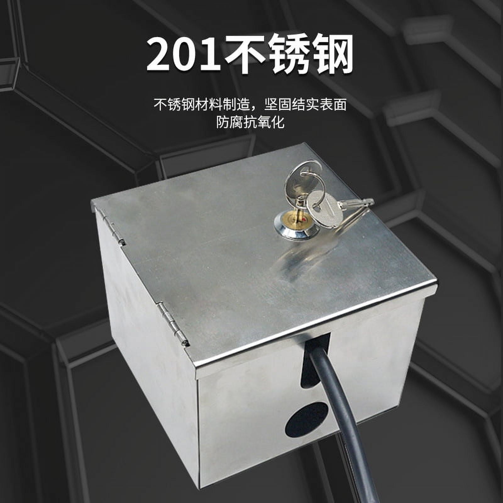 Dayesque Waterproof Socket Protector Heavy Duty 86 Type Stainless Steel ...