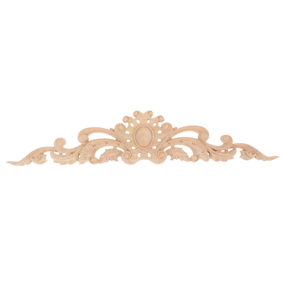 Dayesque Wooden Furniture Onlays Appliques DIY Unpainted Wood Carved ...