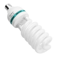45W Spiral Fluorescent Light Bulb with E27 Socket - 5500K Daylight ...